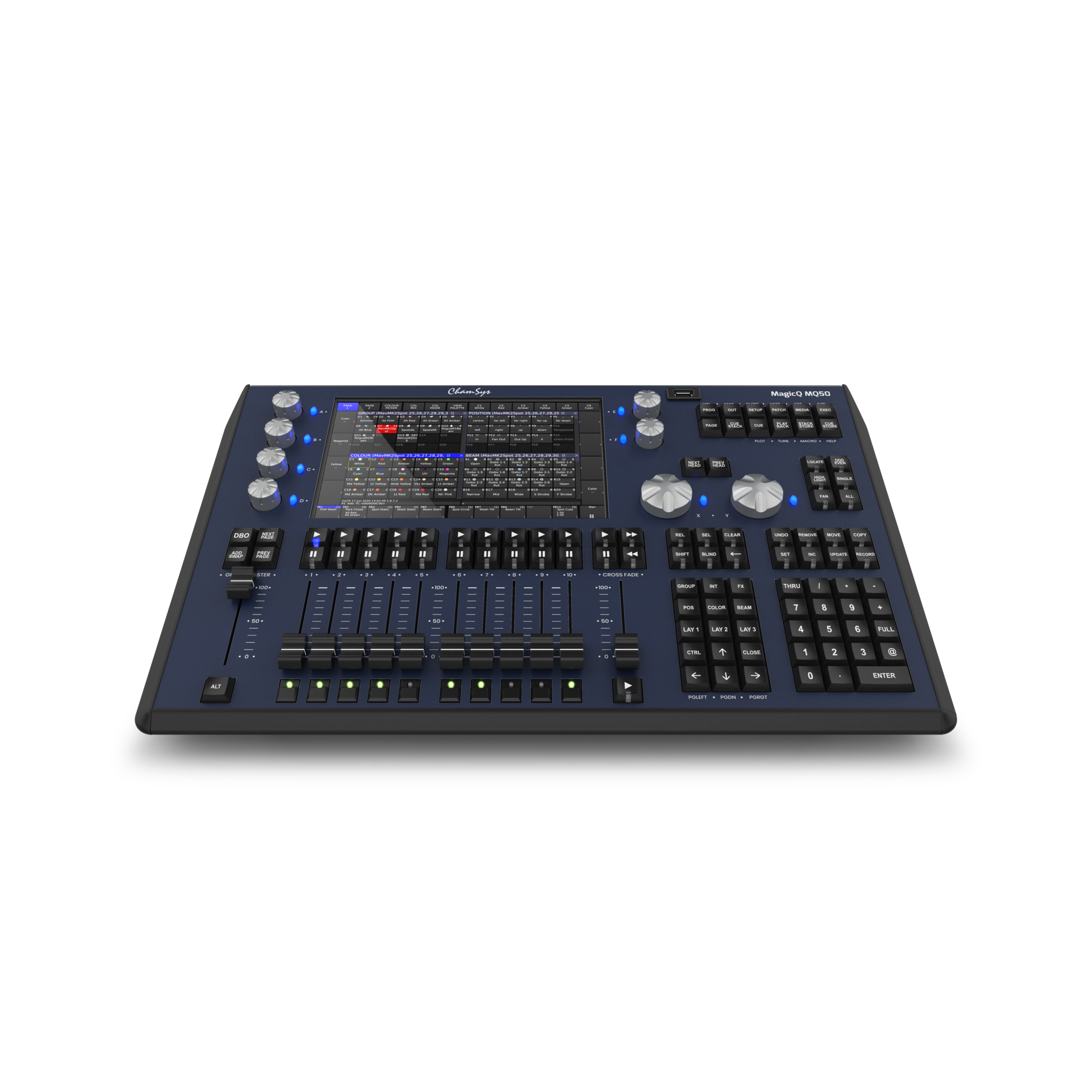 MagicQ MQ50 Compact Console - ChamSys