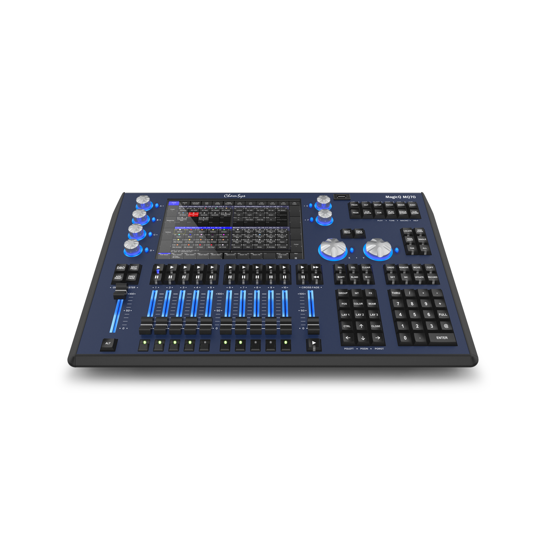 MagicQ MQ70 Compact Console - ChamSys